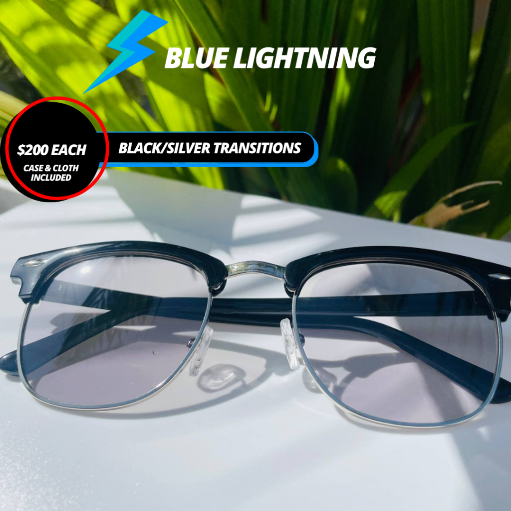 Shop Transitions - Blue Lightning